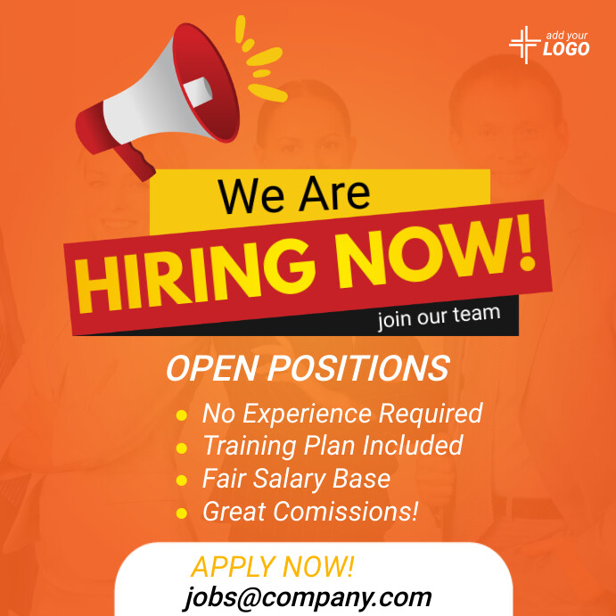 Red Hiring Customer Care Service Manager Inst Template | PosterMyWall