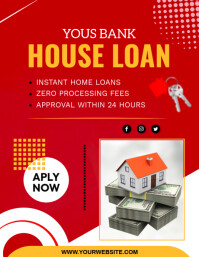 Home loan flyer template | PosterMyWall