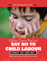 Child Labour Flyer Template | PosterMyWall