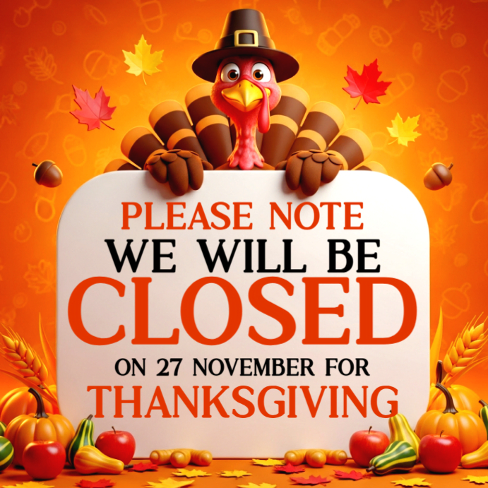 Modèle Red Illustrative Thanksgiving Day Instagram Post | PosterMyWall