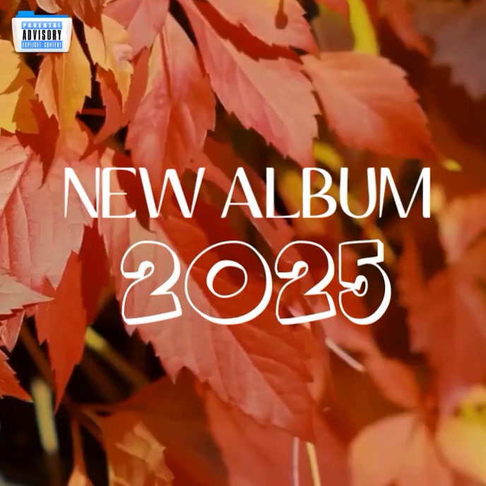 Red Joyful Album Cover Album Cover Template | PosterMyWall