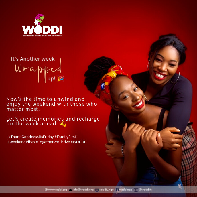 Red Joyful Another Weekend Instagram Post Template | PosterMyWall