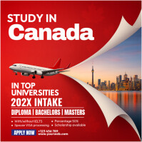 Study In Canada Ad Instagram Post Template | PosterMyWall
