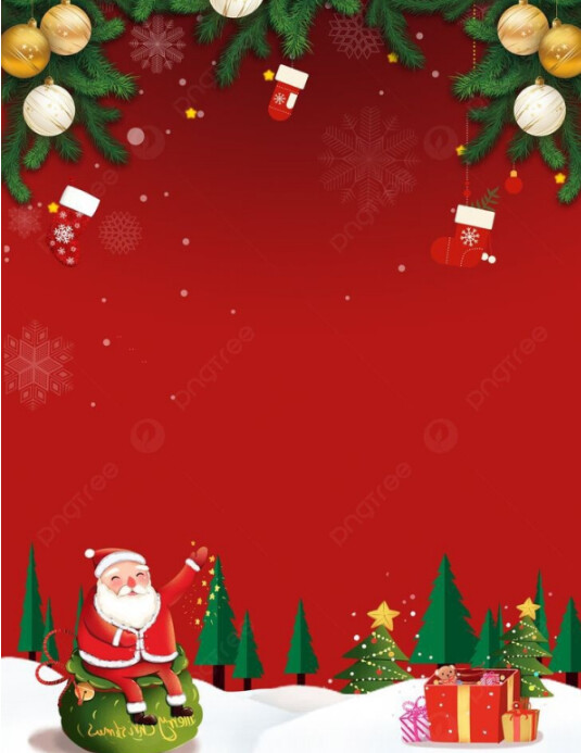 Copy of Red Joyful Festive Christmas Frame Flyer (us Letter) | PosterMyWall
