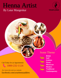 Henna flyer Template | PosterMyWall