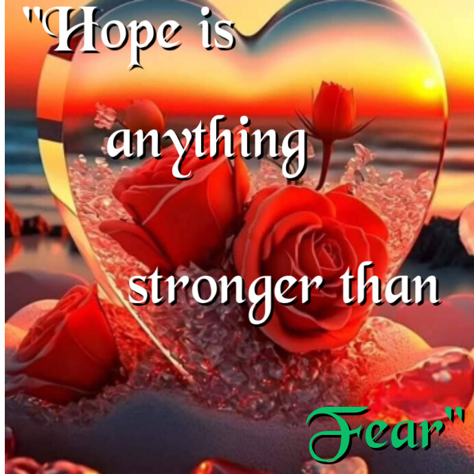 Red Joyful Hope Quote Instagram Post Template | PosterMyWall