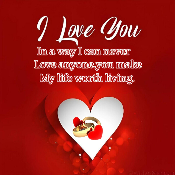 Plantilla de Red Joyful Love Letter Album Cover | PosterMyWall