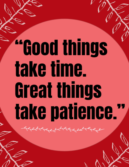 Red Joyful Motivational Quotes Flyer -Vorlage | PosterMyWall