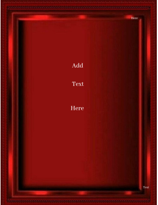 Copy of Red Joyful Red Background Flyer (us Letter) | PosterMyWall