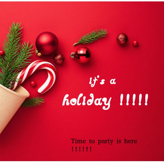 Red Joyful Red Instagram Post Template | PosterMyWall