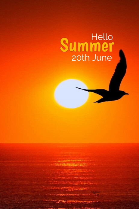 Copy of Red Joyful Summer Solstice Banner 4' × 6' | PosterMyWall