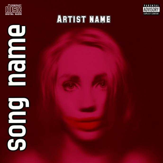 RED LIPS Template | PosterMyWall