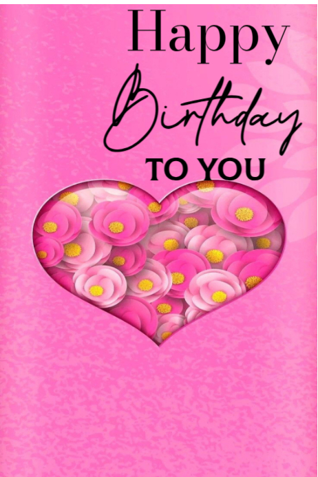 Plantilla de Red List-based Happy Birthday To You Poster | PosterMyWall