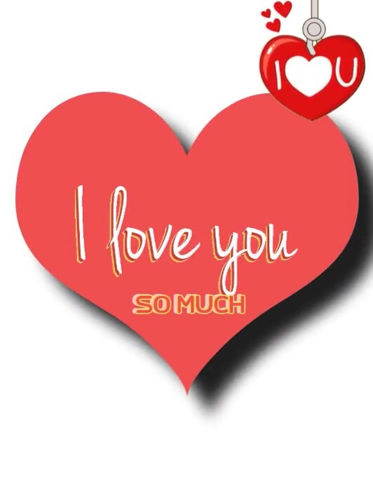Plantilla de Red Love Flyer (us Letter) | PosterMyWall