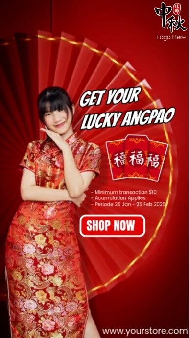Red Maksimalis Lucky Angpao Bring Fortune Shop Now Instagram Story ...