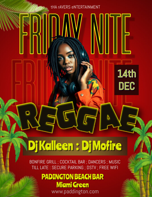 Red Maximalist Bright Flyer (us Letter) Template | PosterMyWall