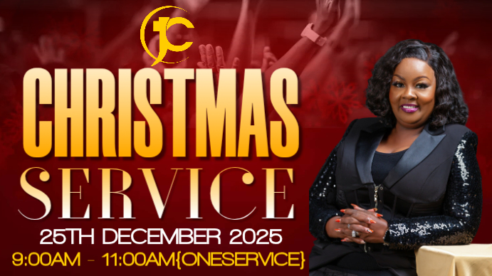 Red Maximalist Christmas Youtube Thumbnail Template | PosterMyWall