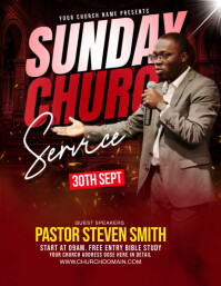 church flyer Template | PosterMyWall