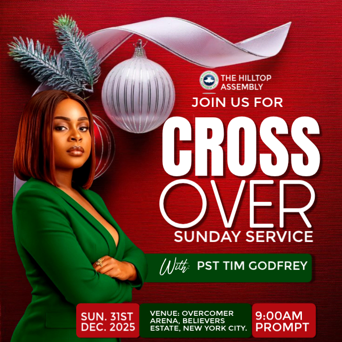 Red Maximalist Crossover Service Instagram Post Template | PosterMyWall