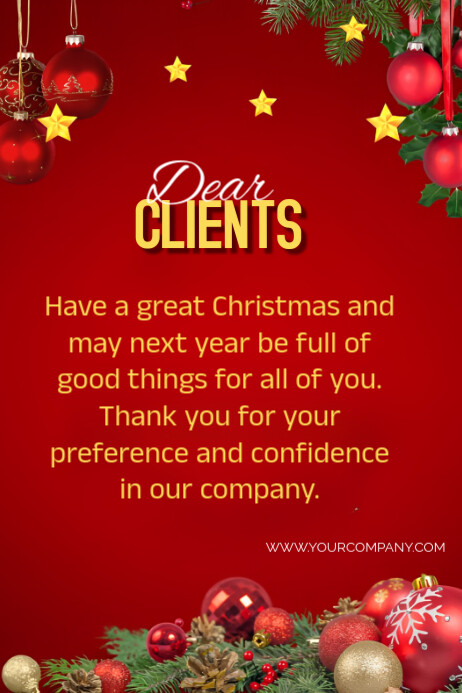 Red Maximalist Customer Appreciation Poster Template | PosterMyWall