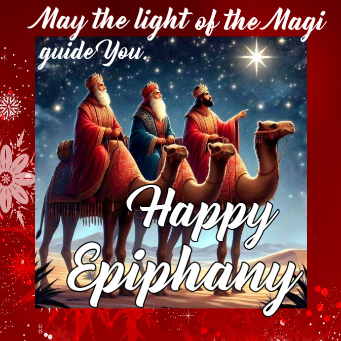 Copy of Red Maximalist Epiphany Instagram Post | PosterMyWall