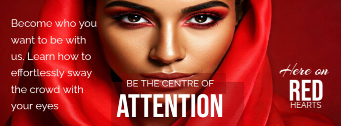 Red Maximalist Facebook Cover Photo Template | PosterMyWall