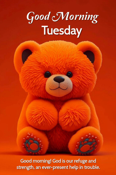 Copy of Red Maximalist Good Morning Tuesday Banner 4' × 6' | PosterMyWall