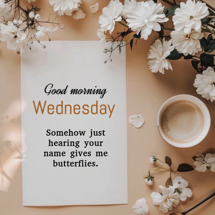 Red Maximalist Good Morning Wednesday Instagram Post Template ...