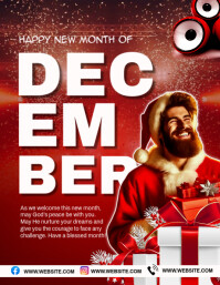 Month of December flyer Template | PosterMyWall