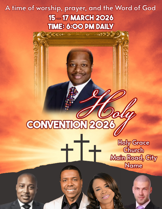 Red Maximalist Holy Convocation , Apostolic Flyer Jurisdicti Flyer (us ...