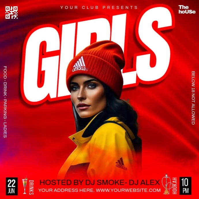 Plantilla de Red Maximalist Mega Sale Instagram Post | PosterMyWall