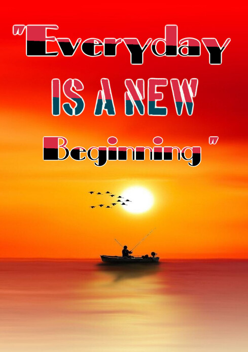 Red Maximalist Motiva A4 Template | PosterMyWall