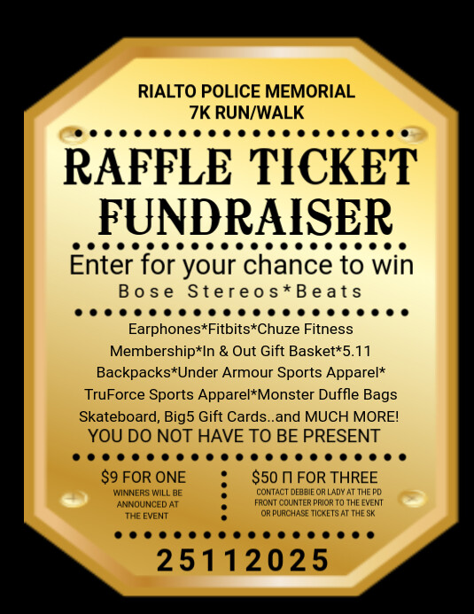 Copy of Red Maximalist Raffle Ticket Fundraiser Flyer Flyer (us Letter ...