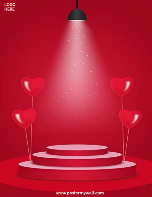 Copy of Red Maximalist Red Background Flyer (us Letter) | PosterMyWall