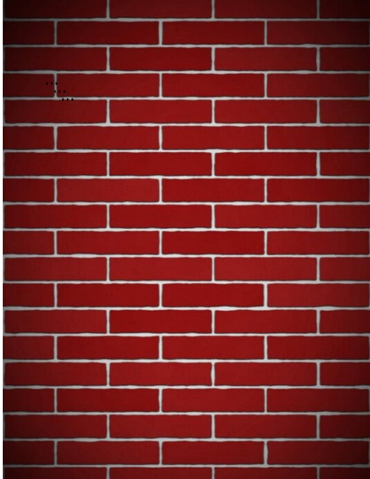 Copy of Red Maximalist Red Brick Wall Background Flyer (us Letter ...