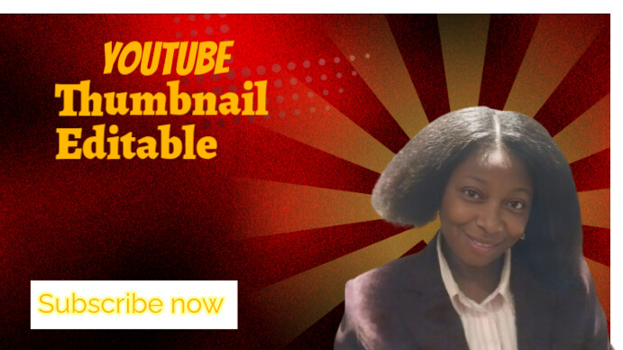 Red Maximalist Red Youtube Thumbnail Templat | PosterMyWall