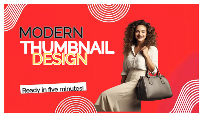 Red Maximalist Red Youtube Thumbnail Youtube Thumbnail Template ...