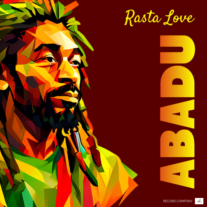 Copy of Red Maximalist Reggae Album Cover | PosterMyWall