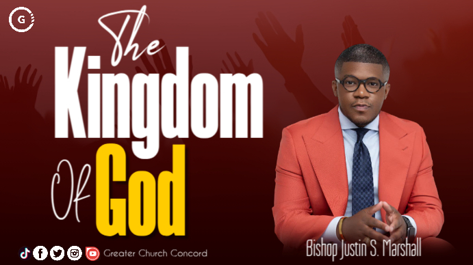 Red Maximalist Sermon Youtube Thumbnail Template | PosterMyWall