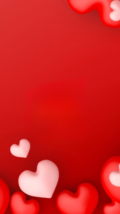 Red Maximalist Valentine's Background Instagram Story Template ...