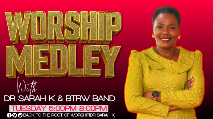 Plantilla de Red Maximalist Worship Youtube Thumbnail | PosterMyWall