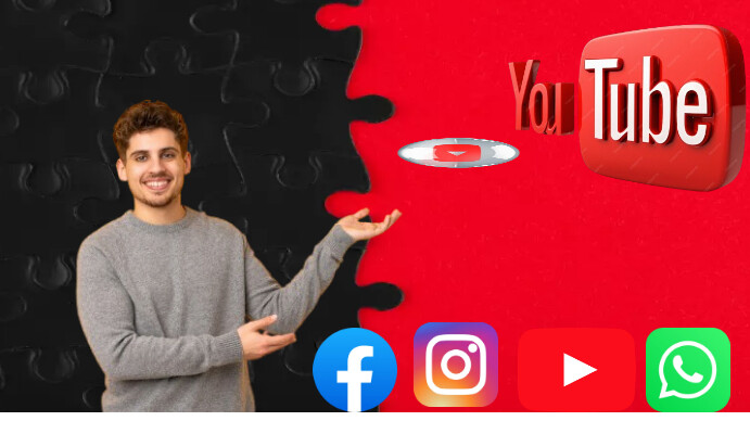 Red Maximalist Youtube Youtube Thumbnail Template | PosterMyWall