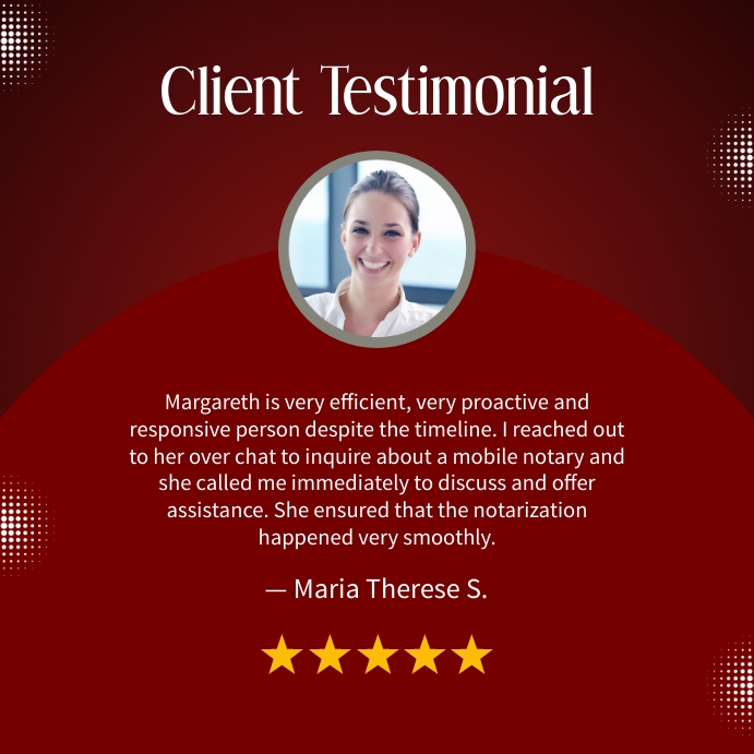 Red Minimalist Client Testimonial Post Template | PosterMyWall