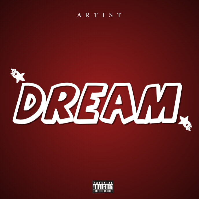 Red Mixtape Album Cover Album Cover Template | PosterMyWall