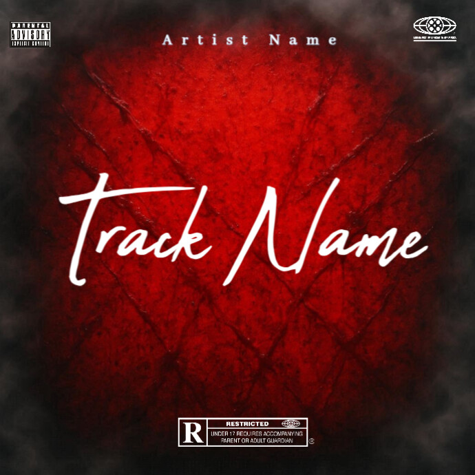 Red Mixtape Album Cover Template | PosterMyWall