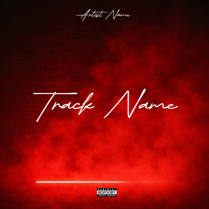 Red Mixtape Album Cover Template | PosterMyWall