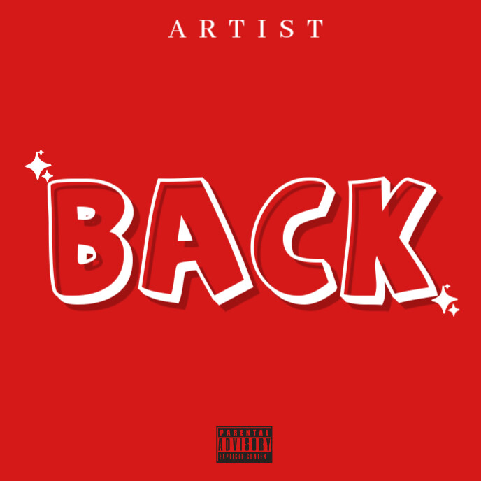 Red Mixtape Album Cover Template | PosterMyWall