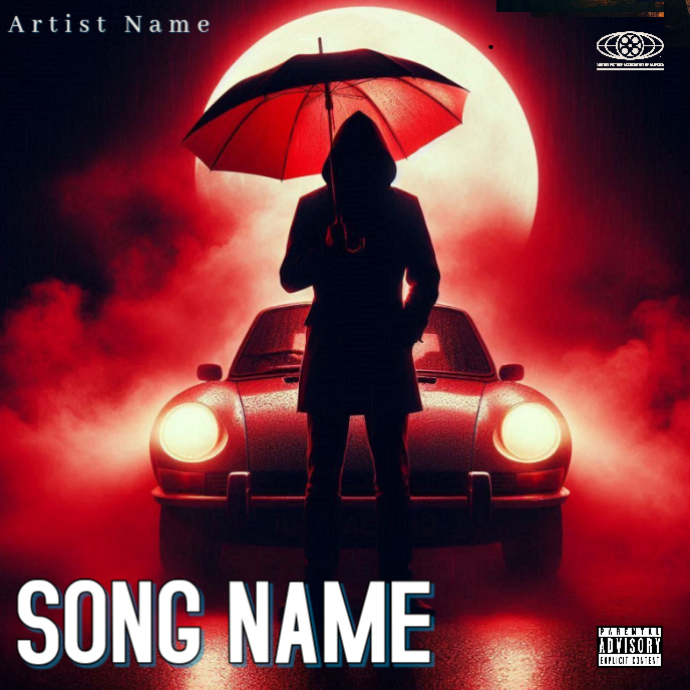 Red Mixtape Album Cover Template | PosterMyWall