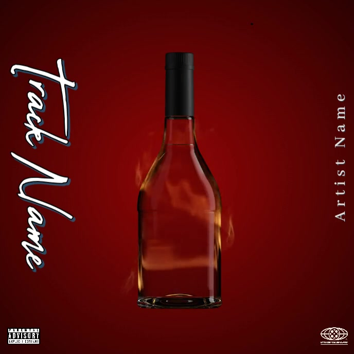 Red Mixtape Album Cover Template | PosterMyWall