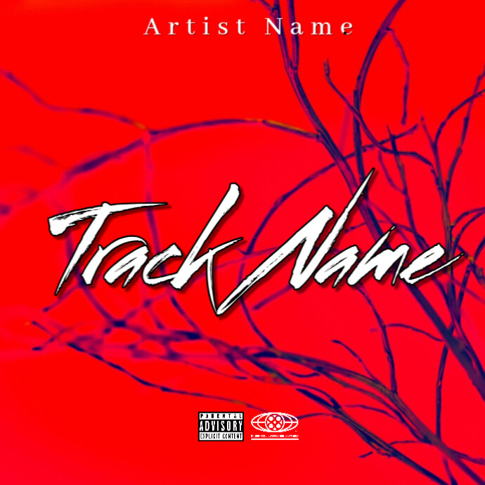 Red Mixtape Album Cover Template | PosterMyWall